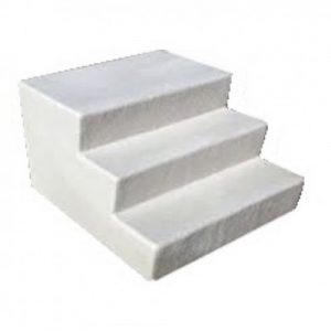 “Style-Crest” 48″ Wide Side Approach Fiberglass Steps- 38″ Deep Landing ...